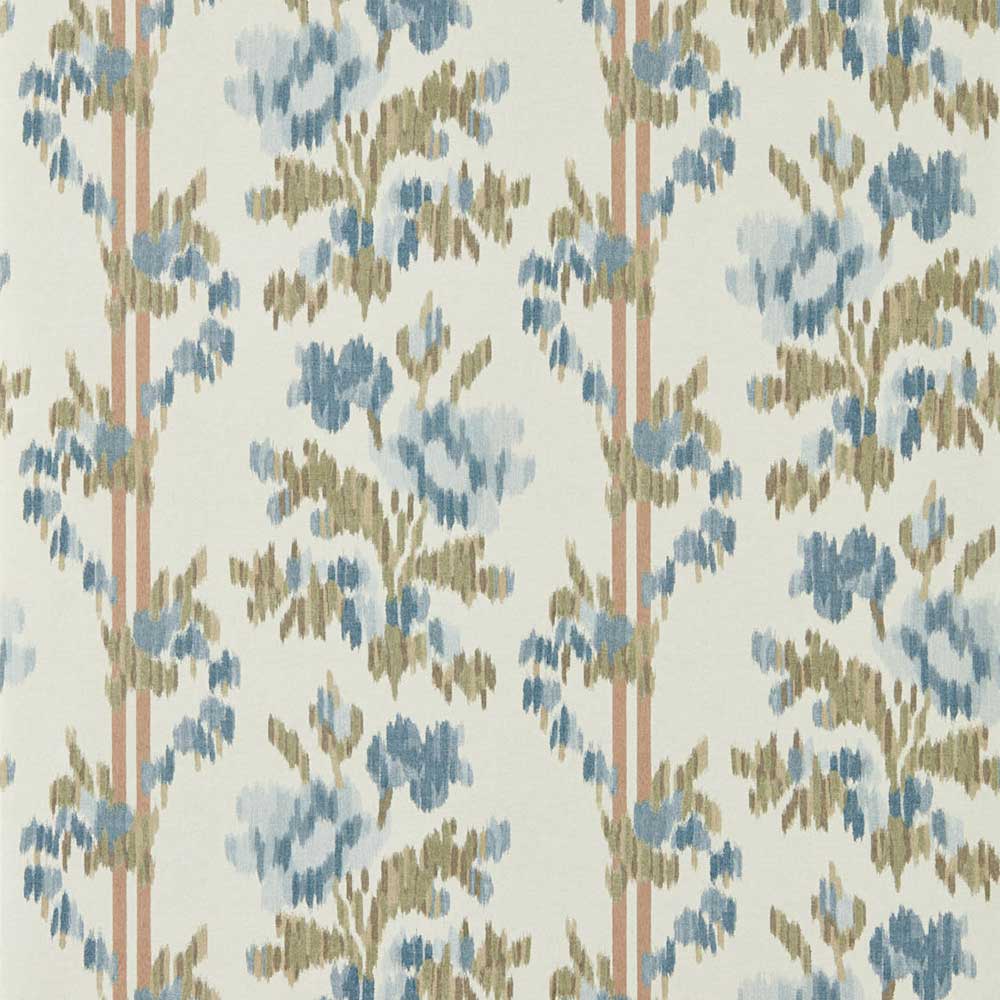 Sanderson Apothecary Rose Wallpaper | Ether Blues | DHIP217496 | Modern ...